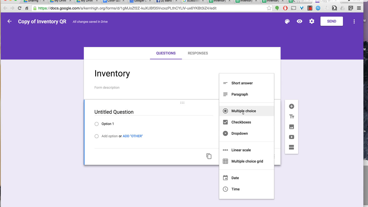 Google QR Inventory - YouTube