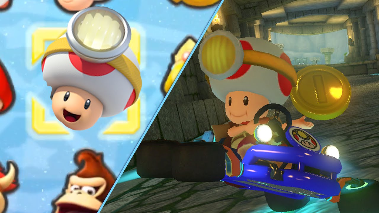 Toad Mario Kart 8
