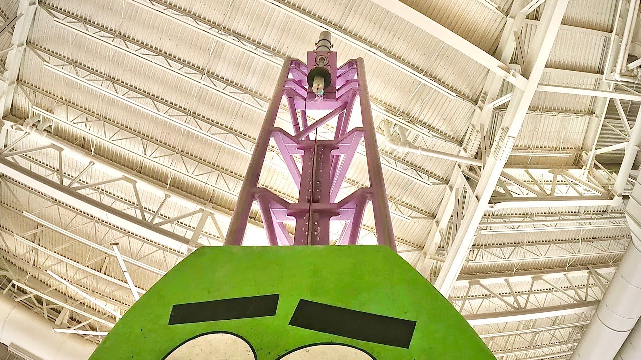 Timmy's Half-Pipe Havoc 回転シート on-ride POV (乗車映像) / Nickelodeon Universe ...