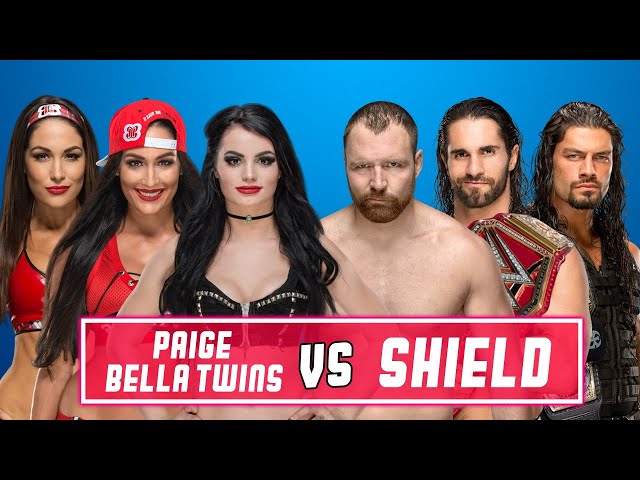 Wwe Paige And The Shield Sasha/Shield/Paige/TheBar Storyline🔥🔥