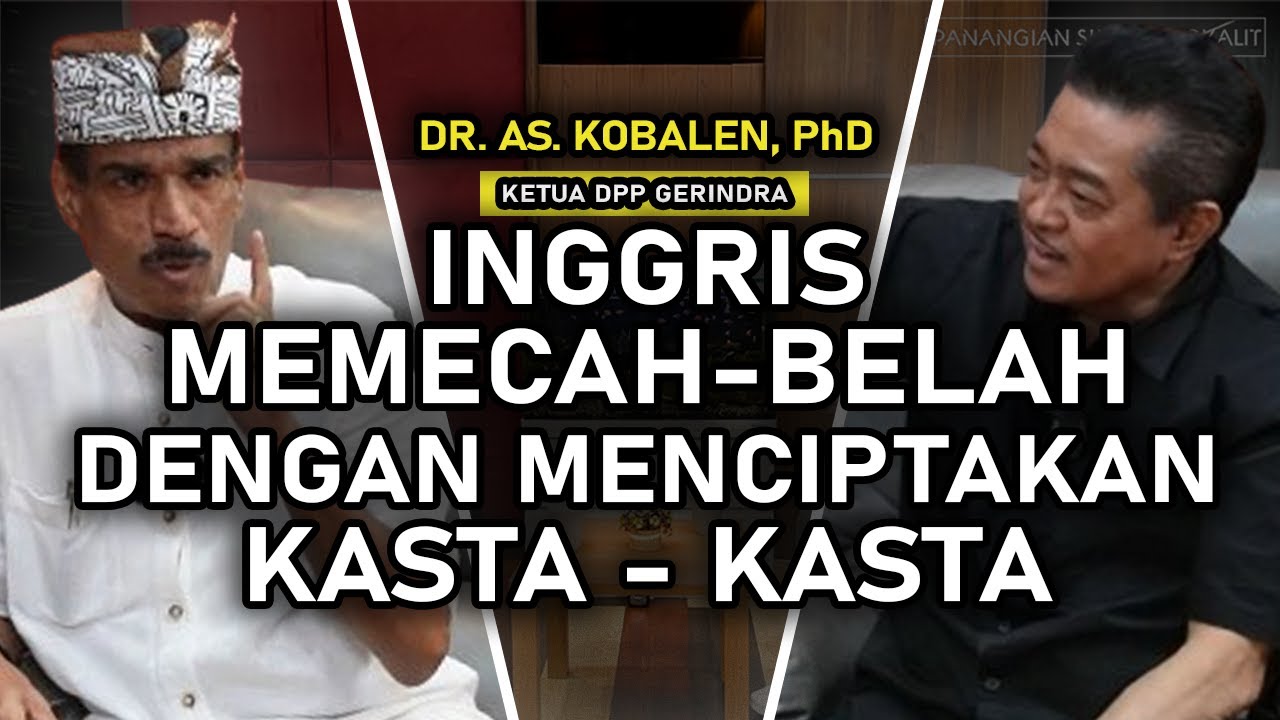 KASTA ITU BUKAN WARISAN..!!! | DR. AS. KOBALEN, PhD - YouTube