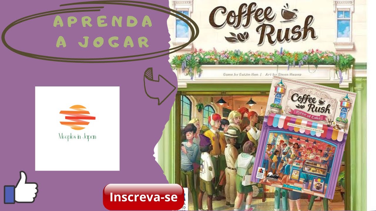 Aprenda ou relembre como jogar Coffee Rush com a Piece of Cake Expansion - YouTube