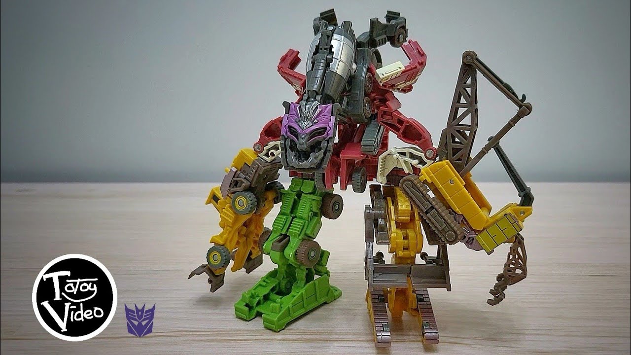 Transformers Devastator - Constructicons ROTF Movie Version | KO - YouTube