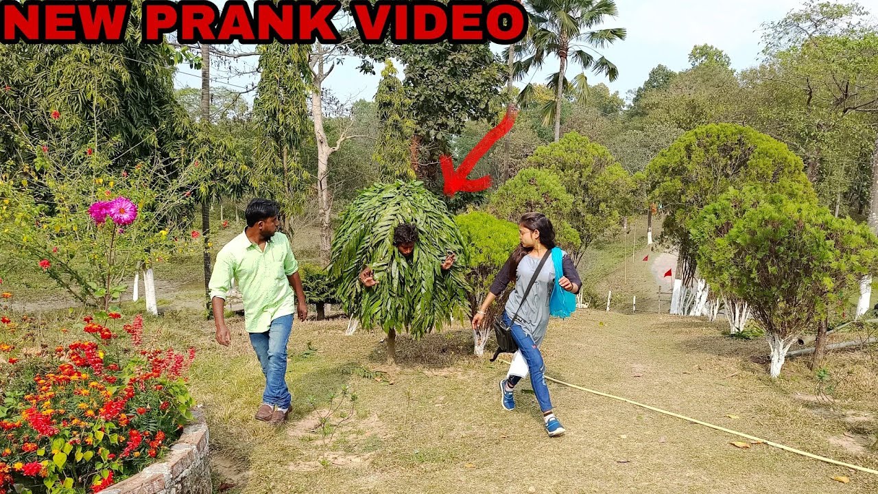 😁NEW TREE MAN PRANK| REAL VIDEOS - YouTube