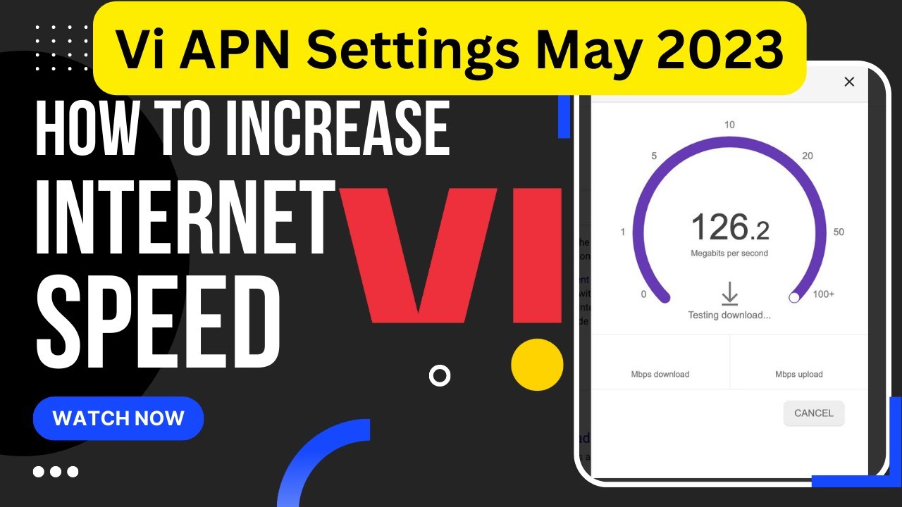 Vi 4G | VI APN Settings For Fast Internet | Vodafone | Idea | How To ...