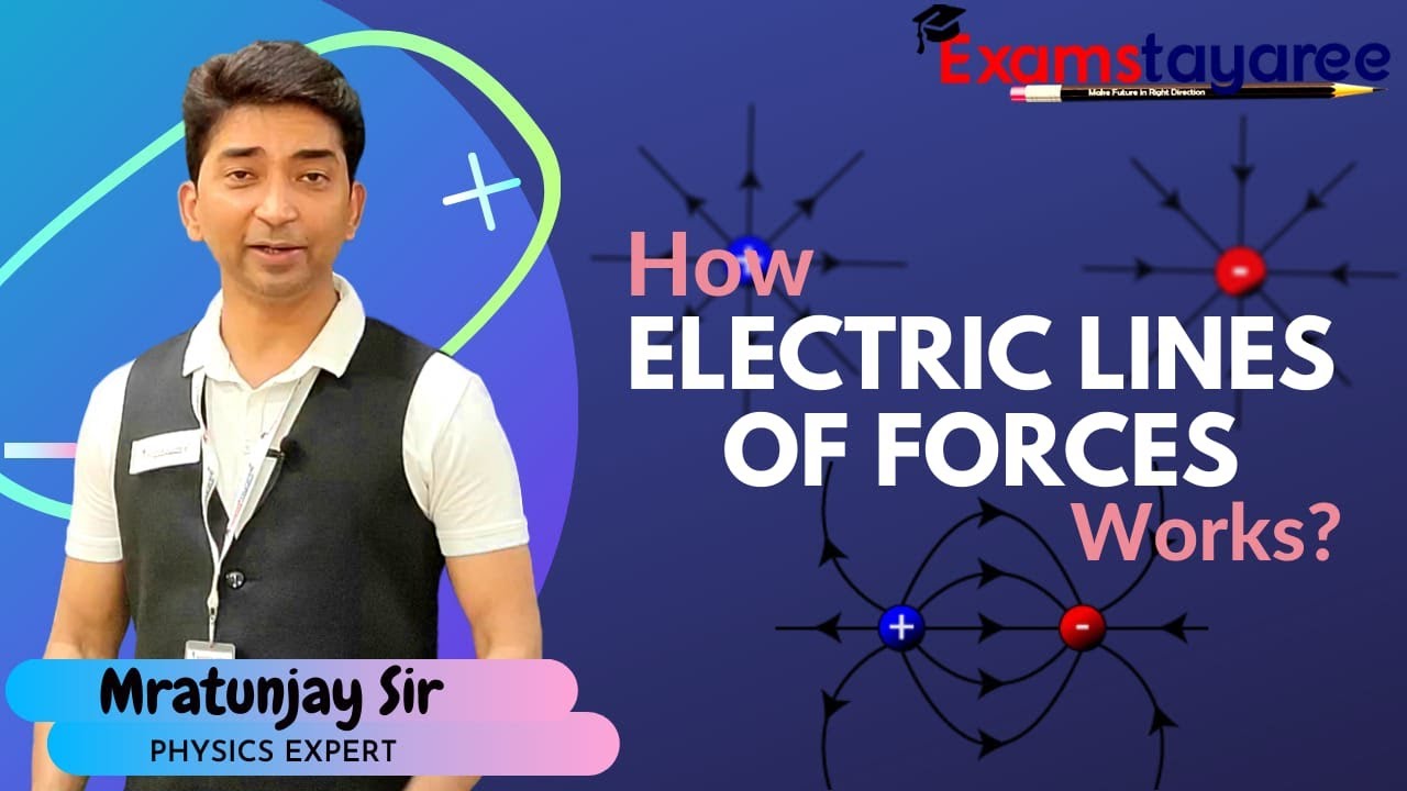 HOW ELECTRIC LINES OF FORCES WORKS | PHYSICS | CBSE 12 | ICSE 12 ...