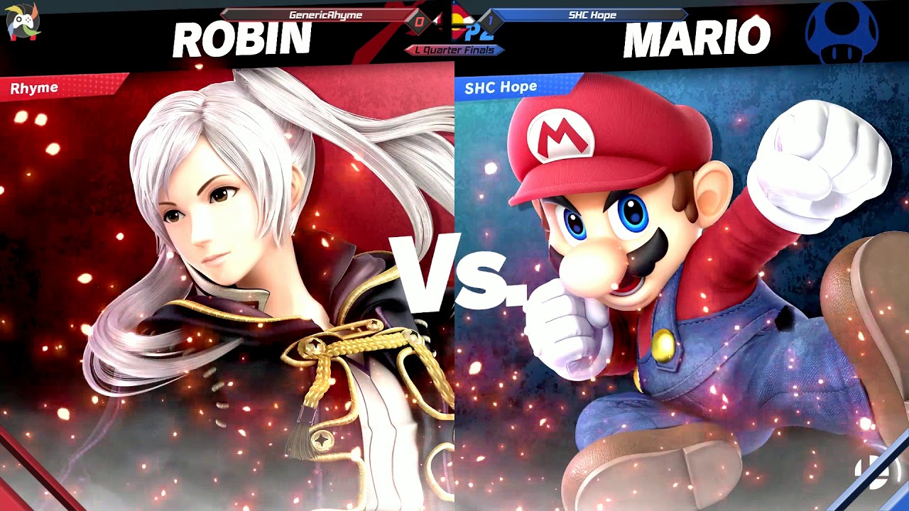 GenericRhyme (Robin) vs SHC Hope (Mario) - LQF - YouTube