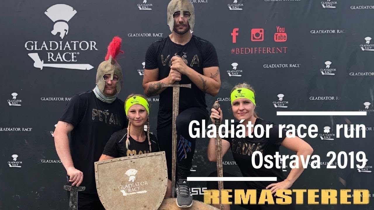 Gladiator race - run, Ostrava 2019 (remastered) - YouTube
