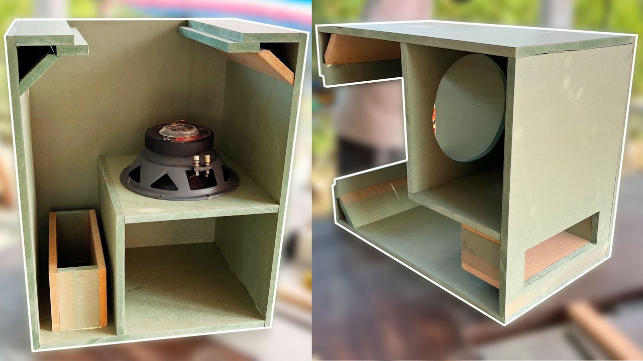 DIY 10 inch Subwoofer Box - Budget-Friendly Build - YouTube