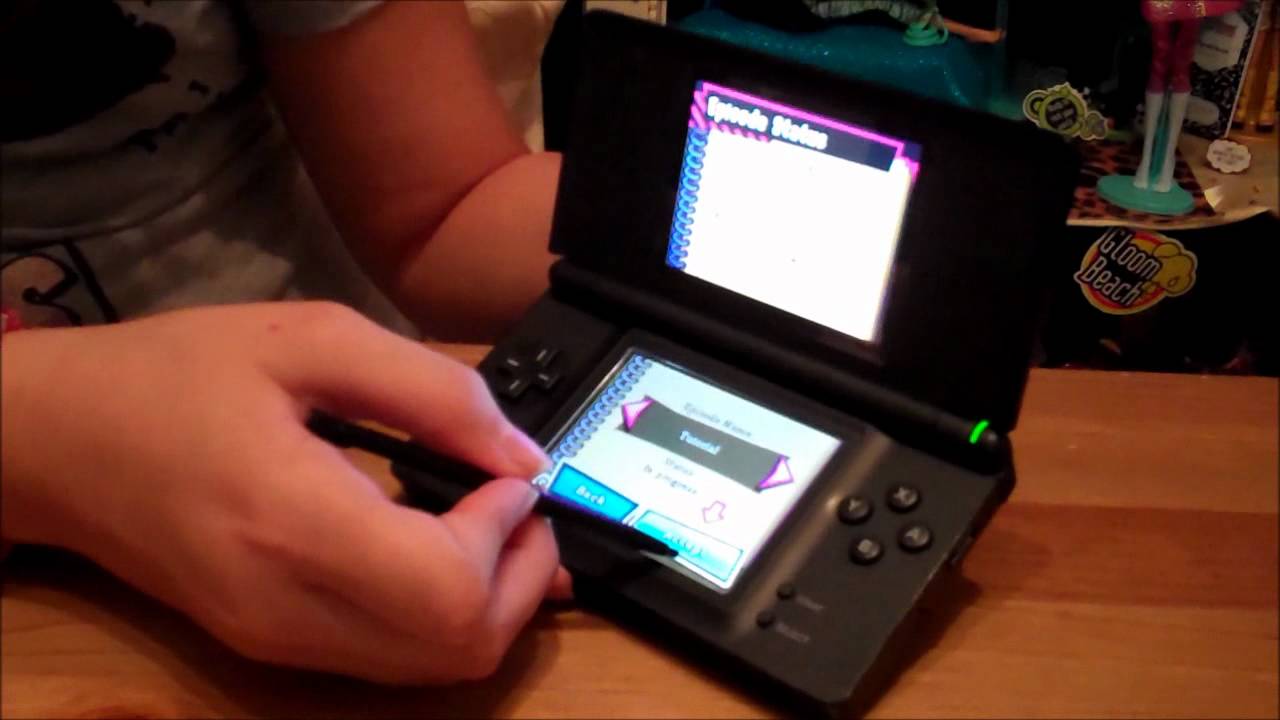 Monster High Nintendo DS Ghoul Spirit Game Review - YouTube