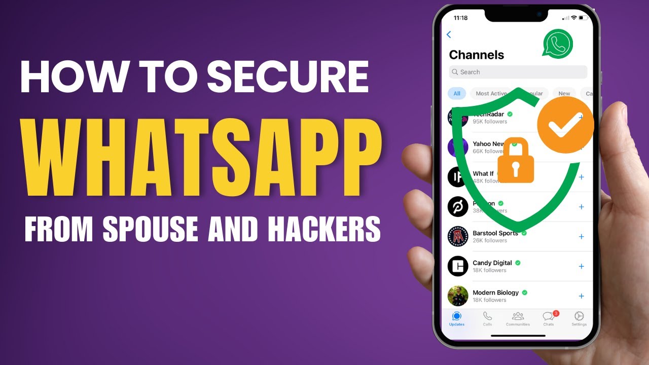 How to enable two factor authentication for WhatsApp - YouTube