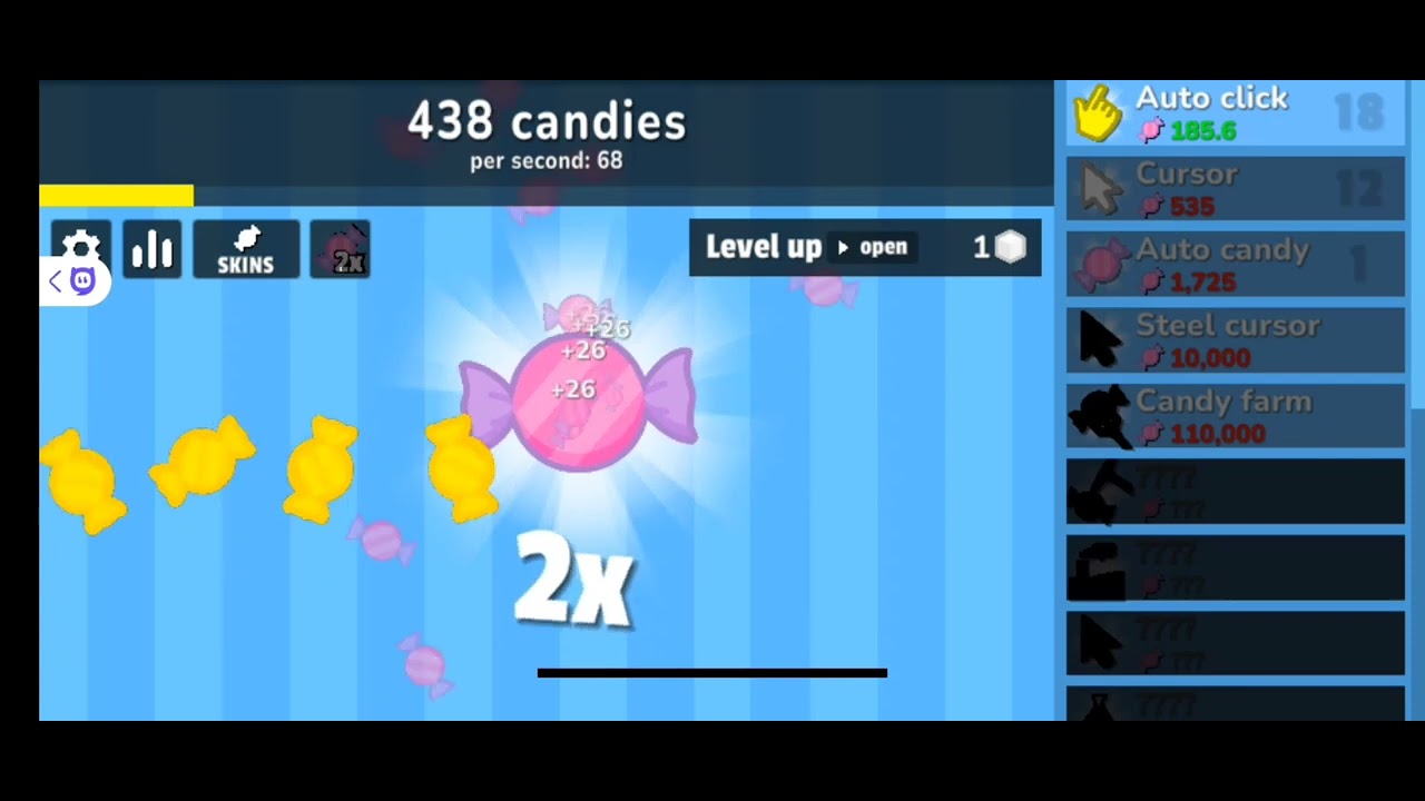 I played candy clicker - YouTube