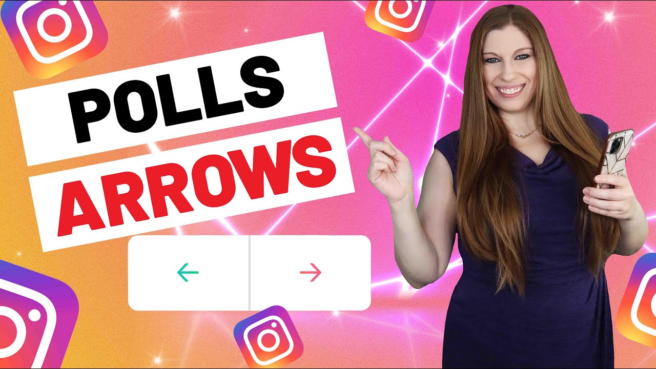 How To Get Instagram Poll Arrows - YouTube