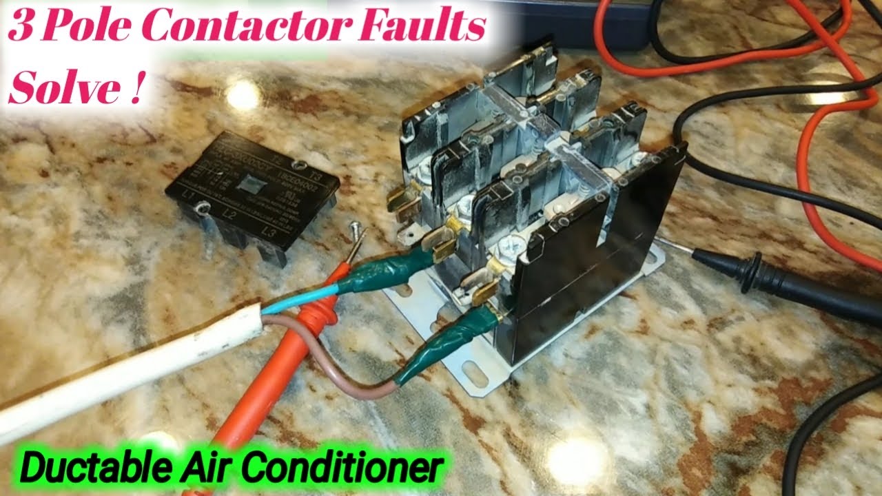 3 Phase Magnetic Contactor Test and Troubleshooting In UrduHindi | 3 ...