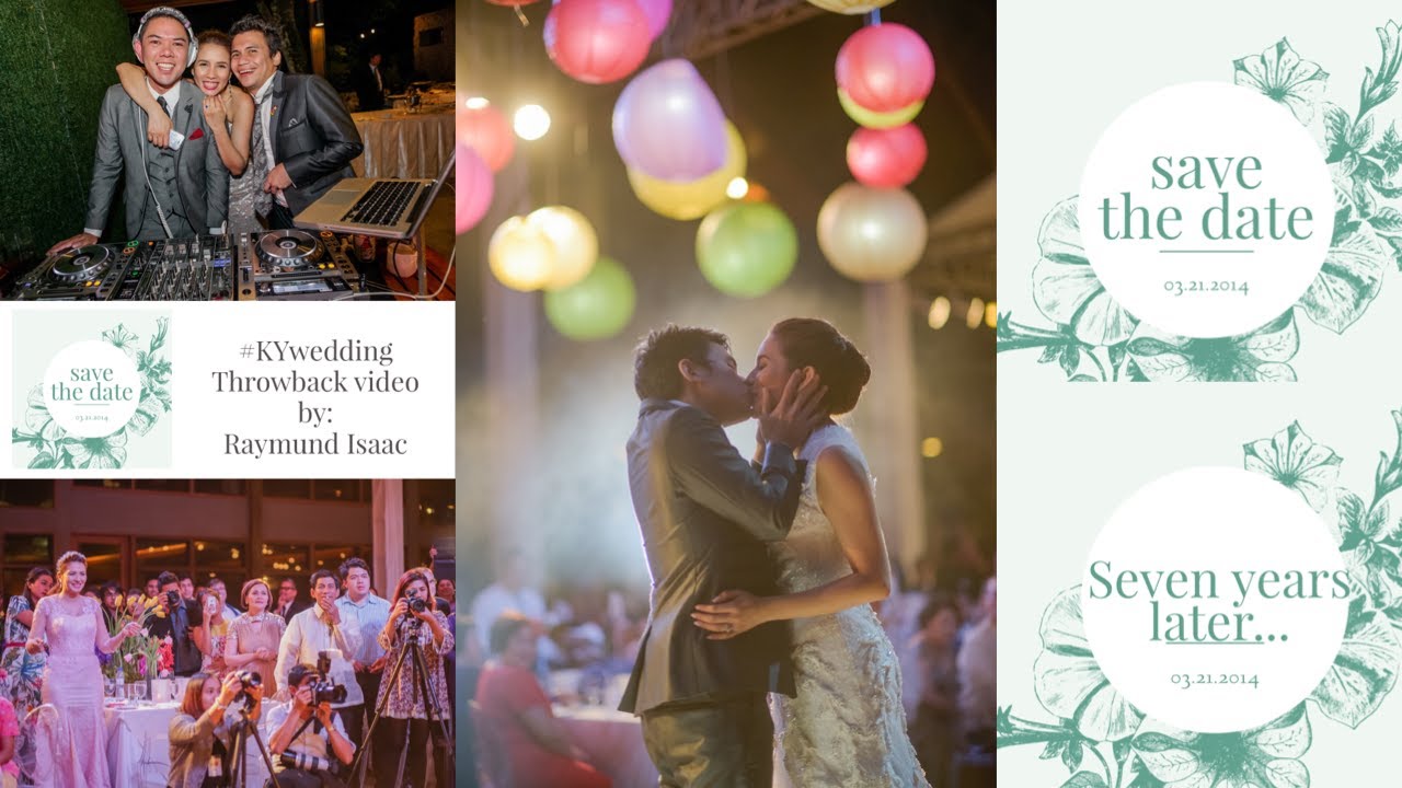 Happy 7th Anniversary, Yael & Karylle Yuzon Throwback Wedding Video ...