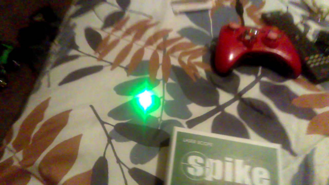 Laser scope spike/ high power laser unboxing - YouTube