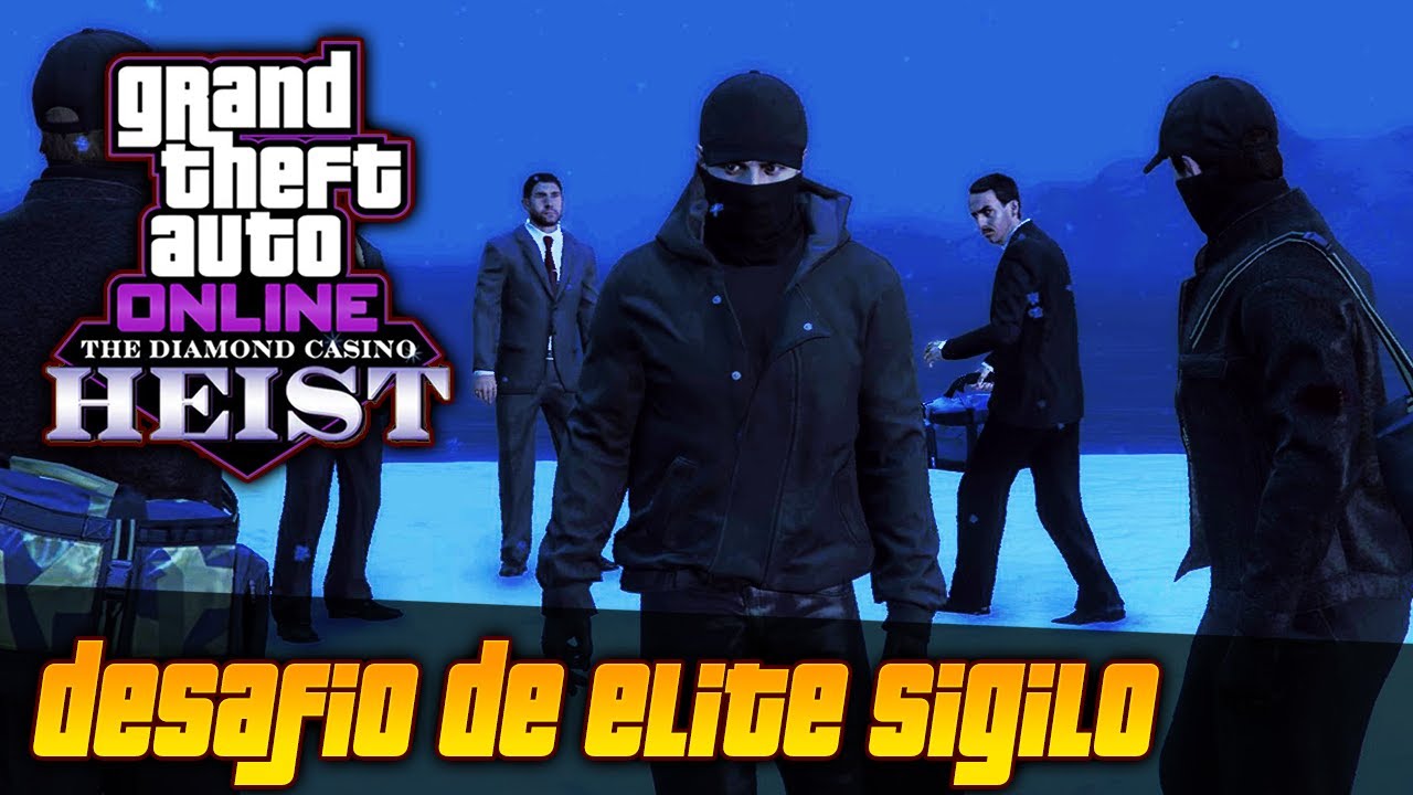 Desafío de ELITE SIGILO ORO con MINI BOVEDA Golpe al Casino (12:21) GTA ...