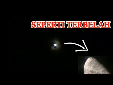 BULAN SEPARUH#zoomsonycx405 - YouTube