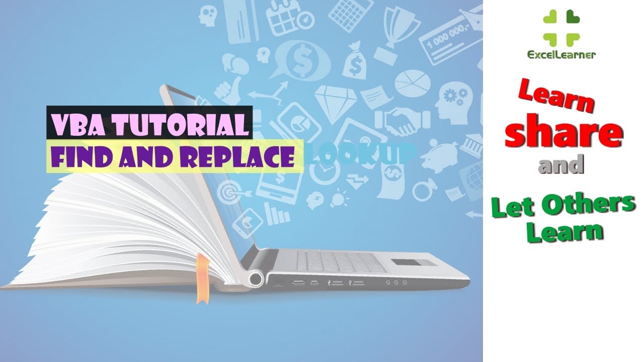 VBA CODE TO FIND AND REPLACE IN EXCEL YouTube VBA CODE TO FIND AND REPLACE IN EXCEL YouTube