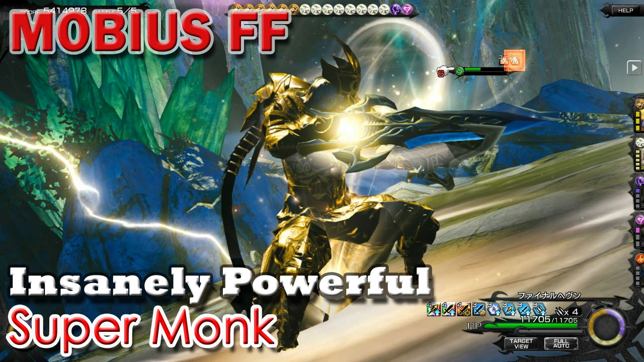 Mobius FF : Super Monk is Insanely Powerful! - YouTube