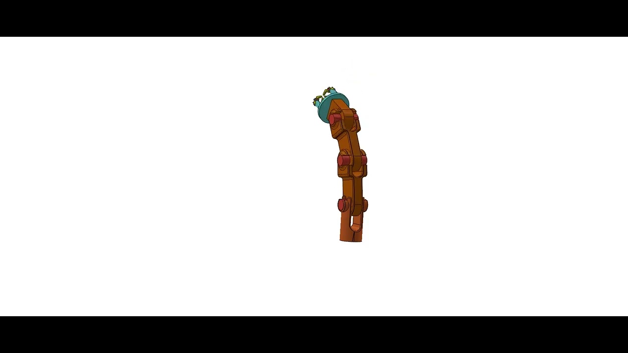 Animation of a robotic arm - YouTube