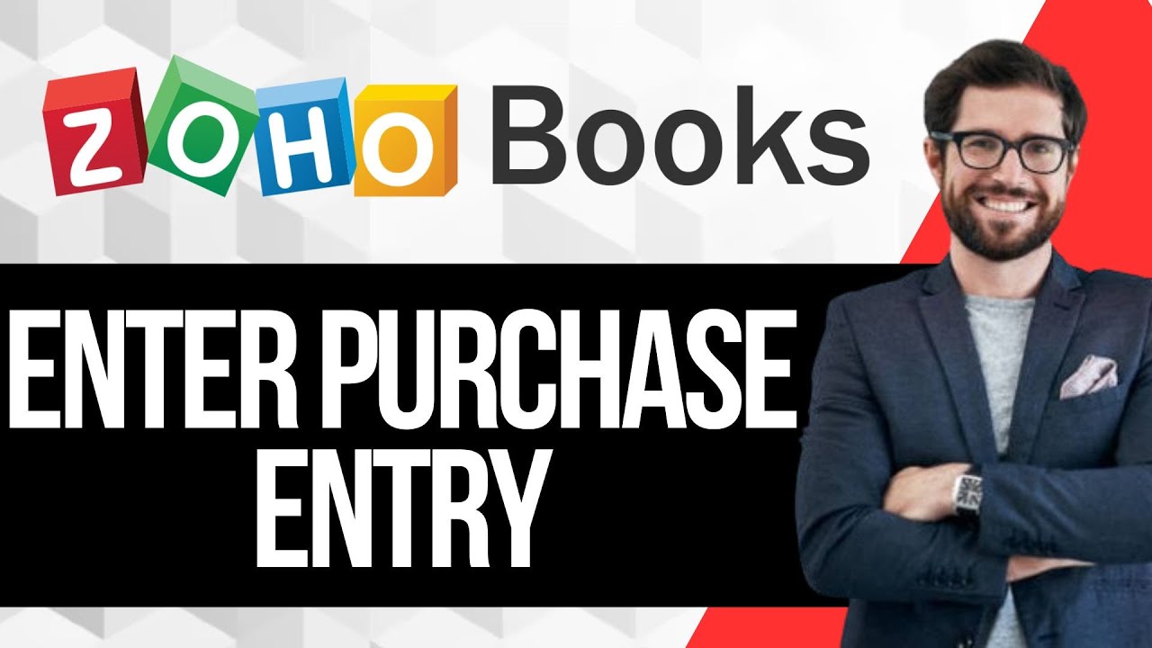 How to Enter Purchase Entry in Zoho Books - YouTube
