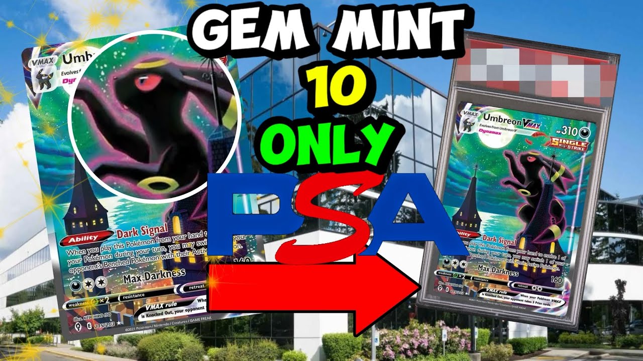 How To Get Gem Mint 10s Grading Pokémon Cards!! - YouTube