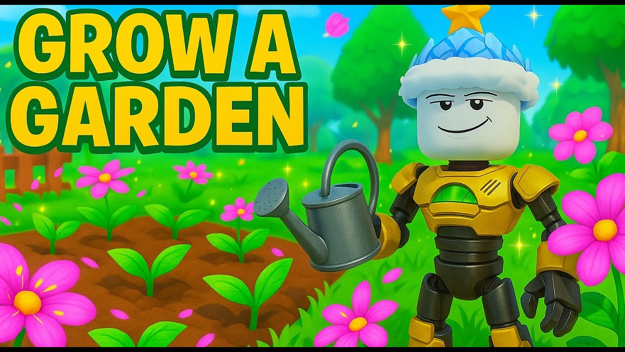 Checking Out Roblox Grow a Garden! 🌻 Building My First Garden! - YouTube