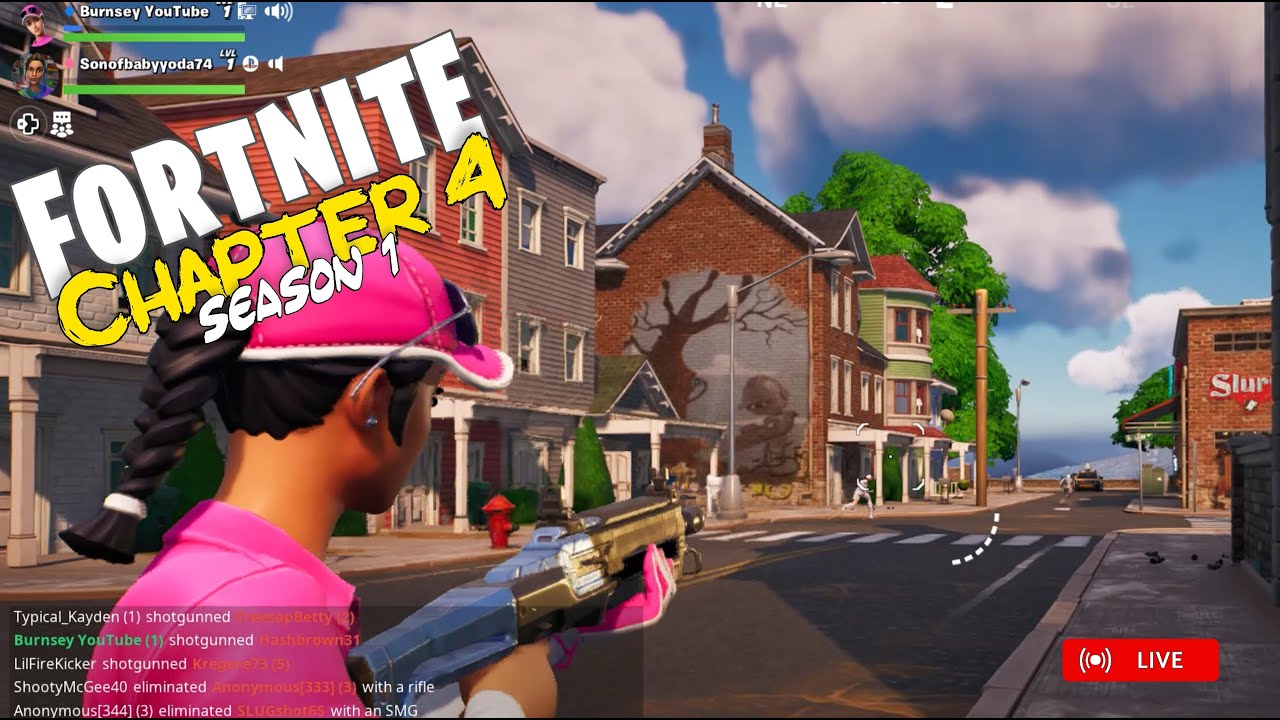FORTNITE CHAPTER 4 LIVE Right Now |FORTNITE LIVE with Viewers | Burnsey ...