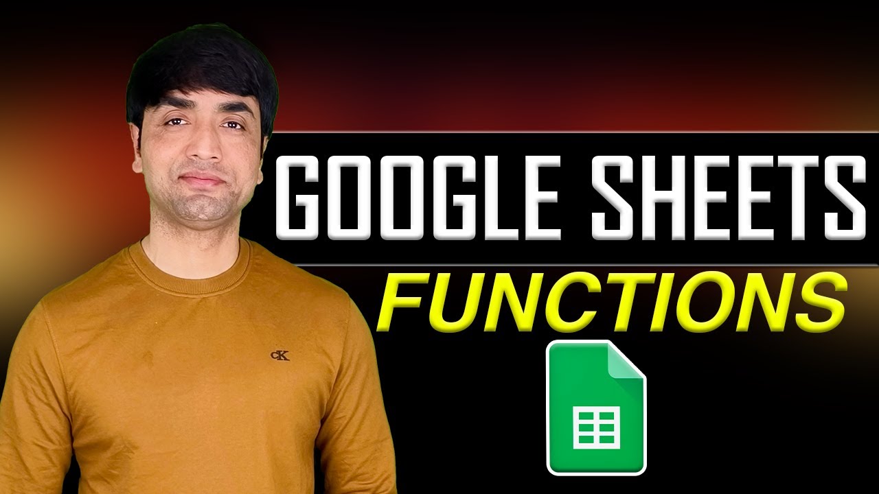 Google Sheets Functions YouTube google-sheets-functions-youtube