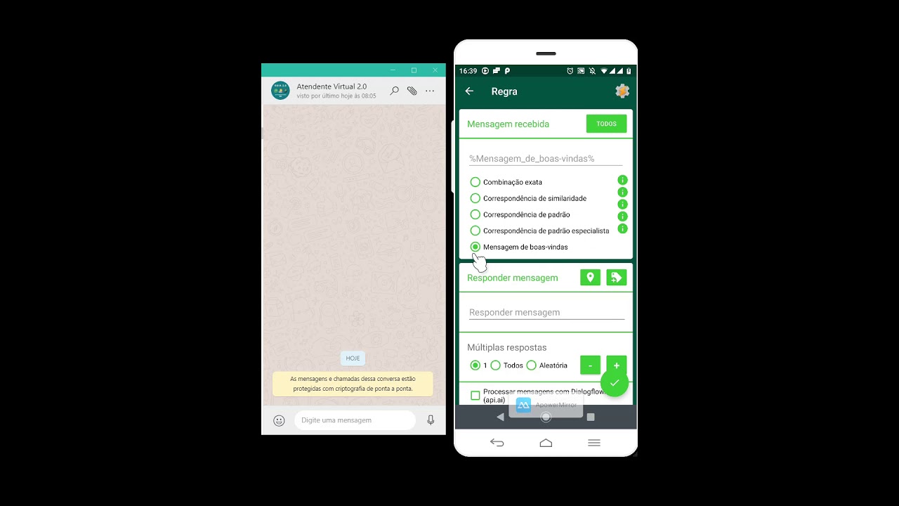 Autoresponder WA - Mensagem de boas vindas - YouTube