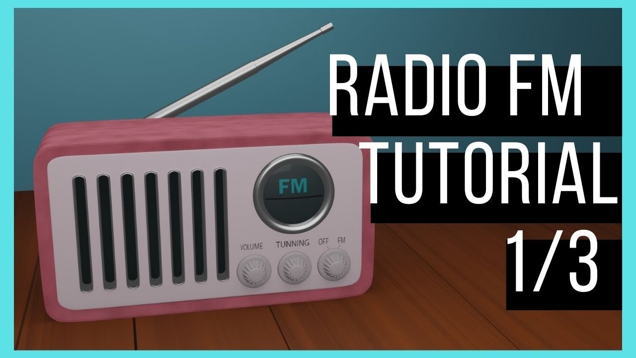 Radio clásica modelado en 3D - Tutorial en Blender #1 @J3Dez - YouTube