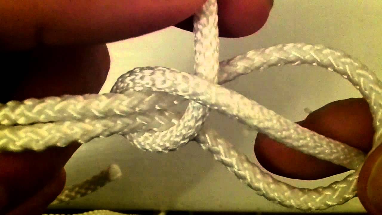 HOW TO TIE A DOUBLE SHEET BEND - YouTube