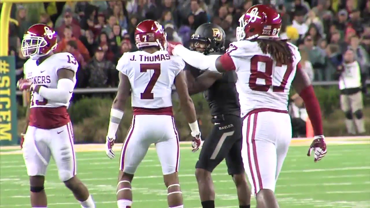 OU Football: Baker Mayfield leads Sooners past Baylor, 44-34 (2015-11 ...