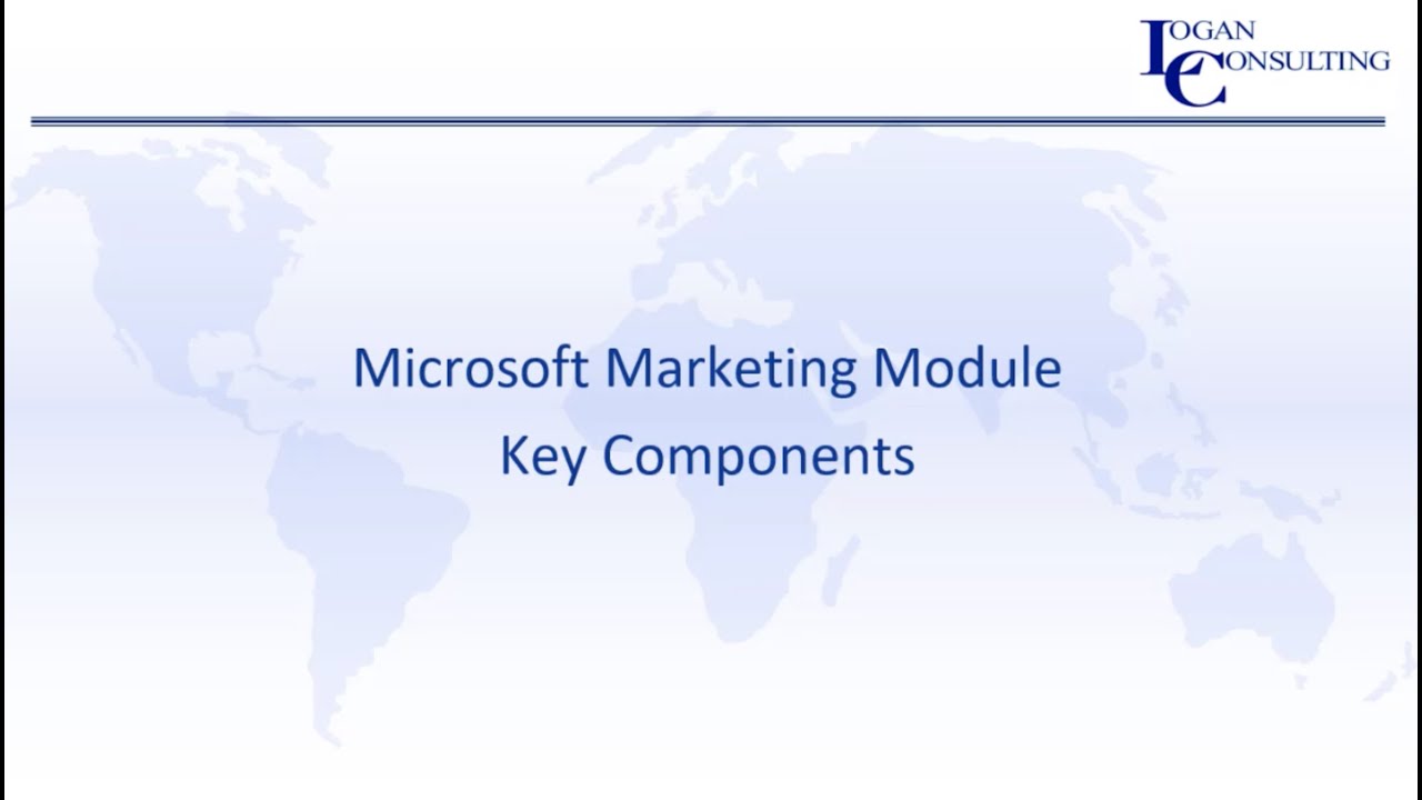 Microsoft Marketing Module -- Key Components - YouTube