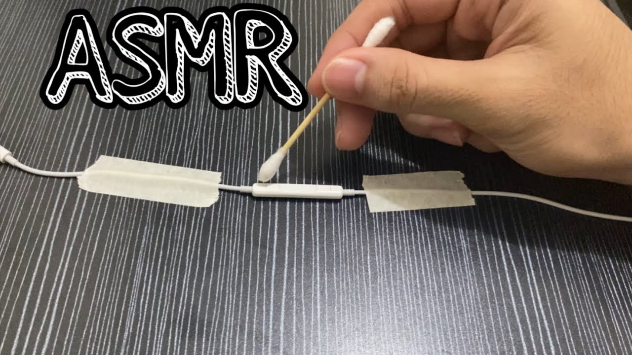 ASMR Ear cleaning and brushing simulation - YouTube