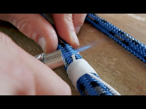 Professional Rope Splicing on Donaghys Cougar Blue