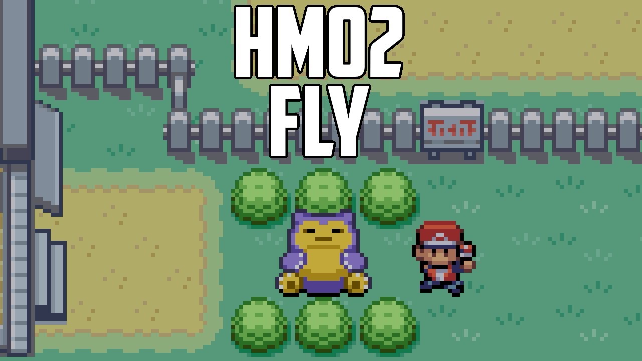 Where to Find HM02 Fly - Pokémon FireRed & LeafGreen - YouTube