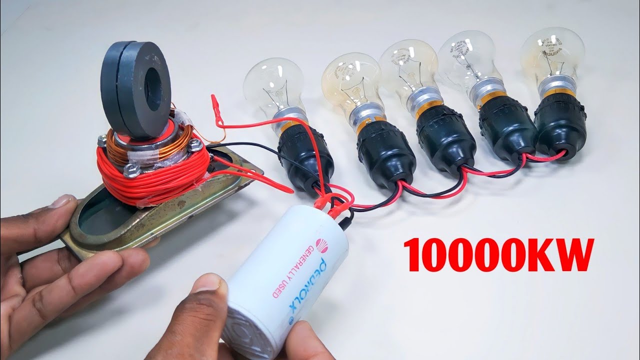 Free Energy Electricity 220V 10000KW Magnetic Power Generator With ...