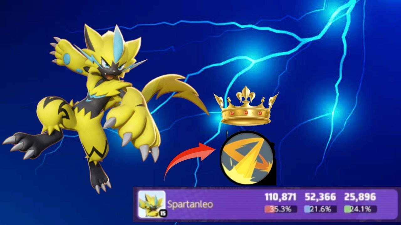 Zerora with Aggressive wild Charge move is Beast 💀in Pokemon Unite ...