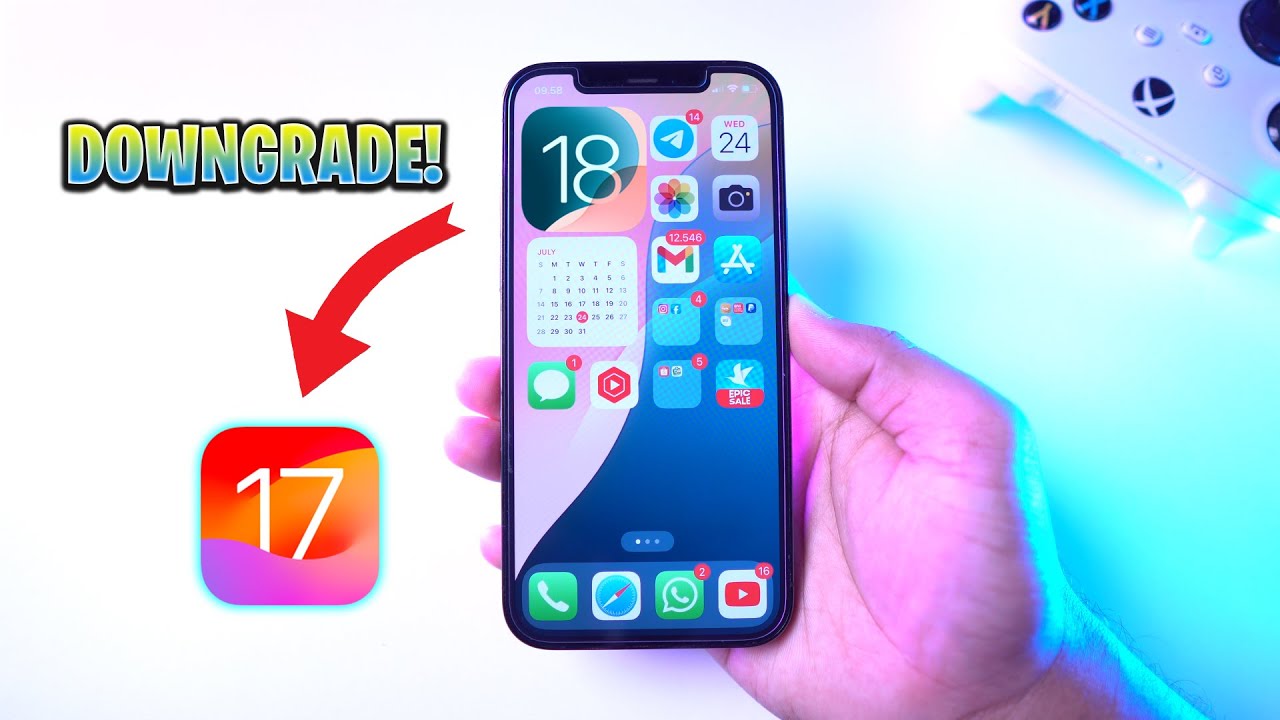MUDAH BANGET! Cara Downgrade IOS 18 ke IOS 17 Tanpa Kehilangan Data ...