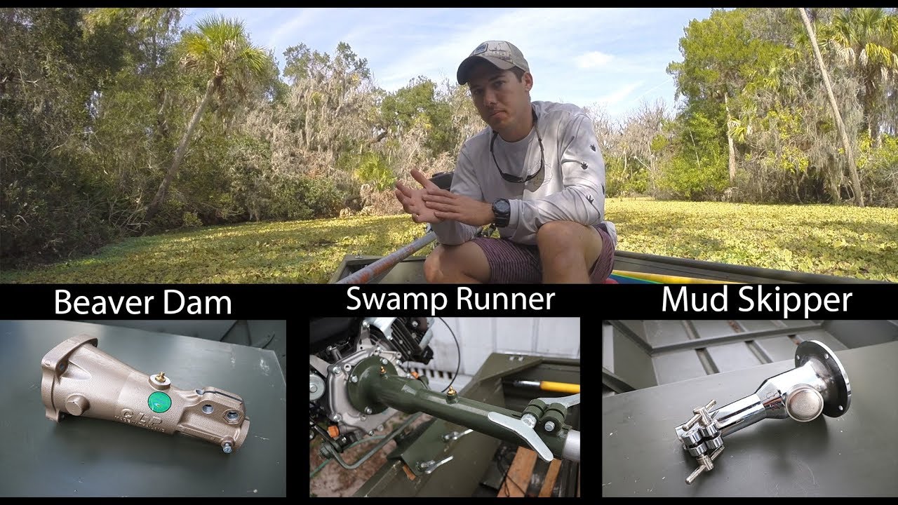 Longtail Mud Motor Assembly Comparison : Mud Skipper, Swamp Runner ...