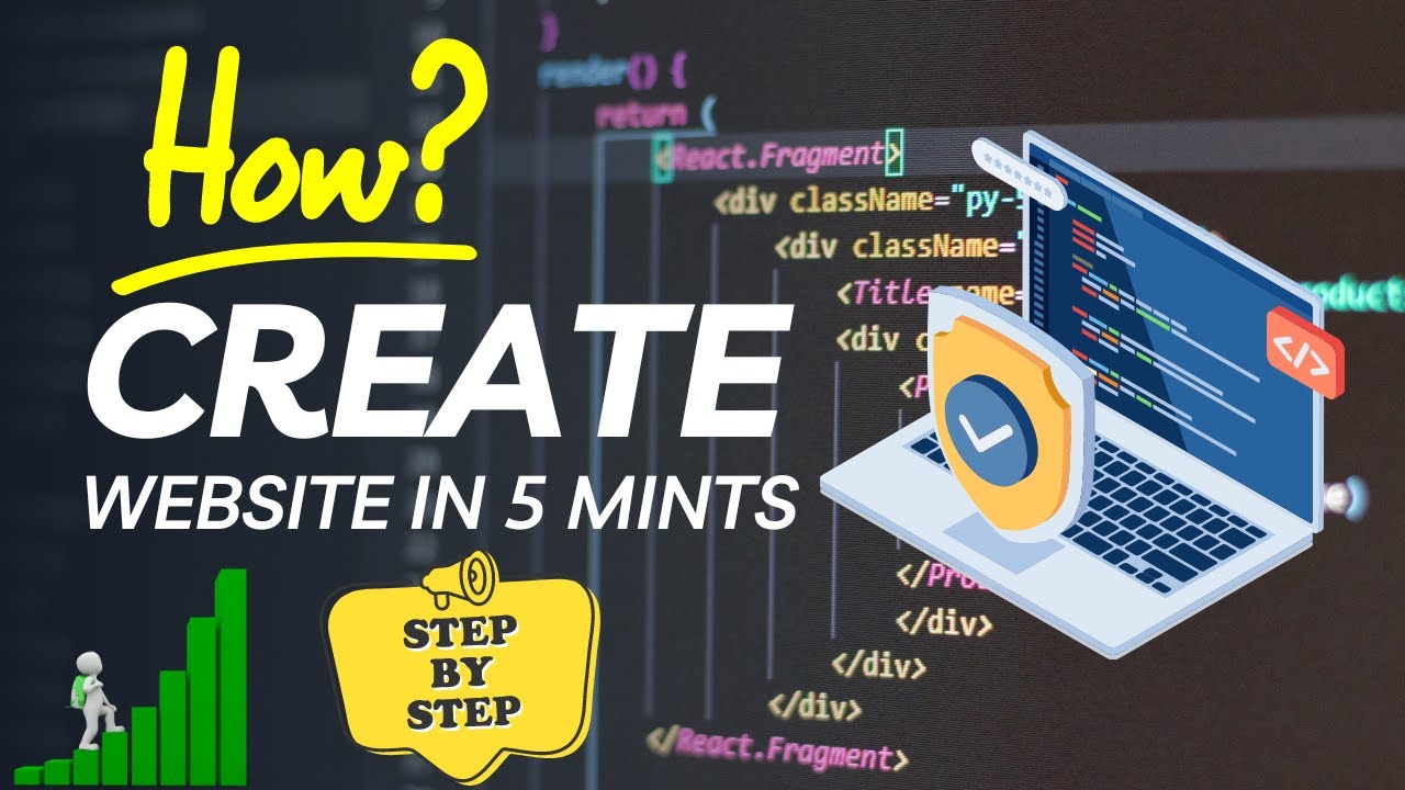 Create Website in 5 Minutes | Web Creation Step-by-Step Guide | Online ...