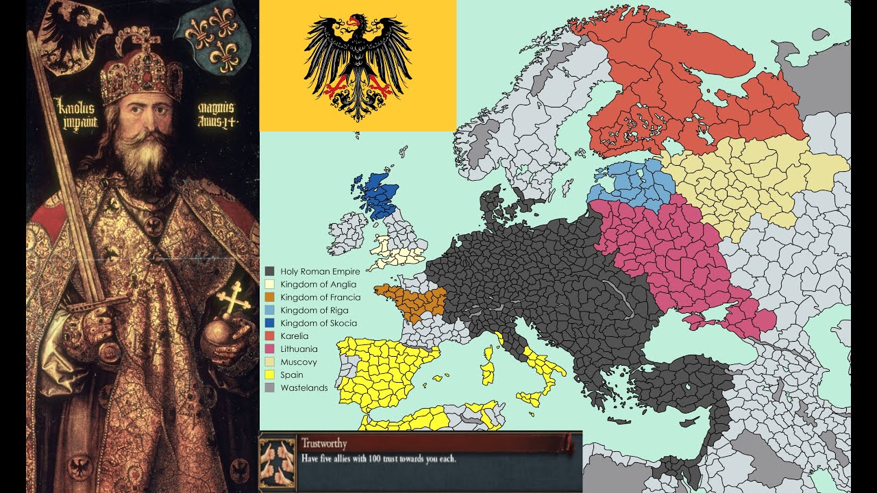 EU4 | Hungary to Holy Roman Empire Timelapse - YouTube