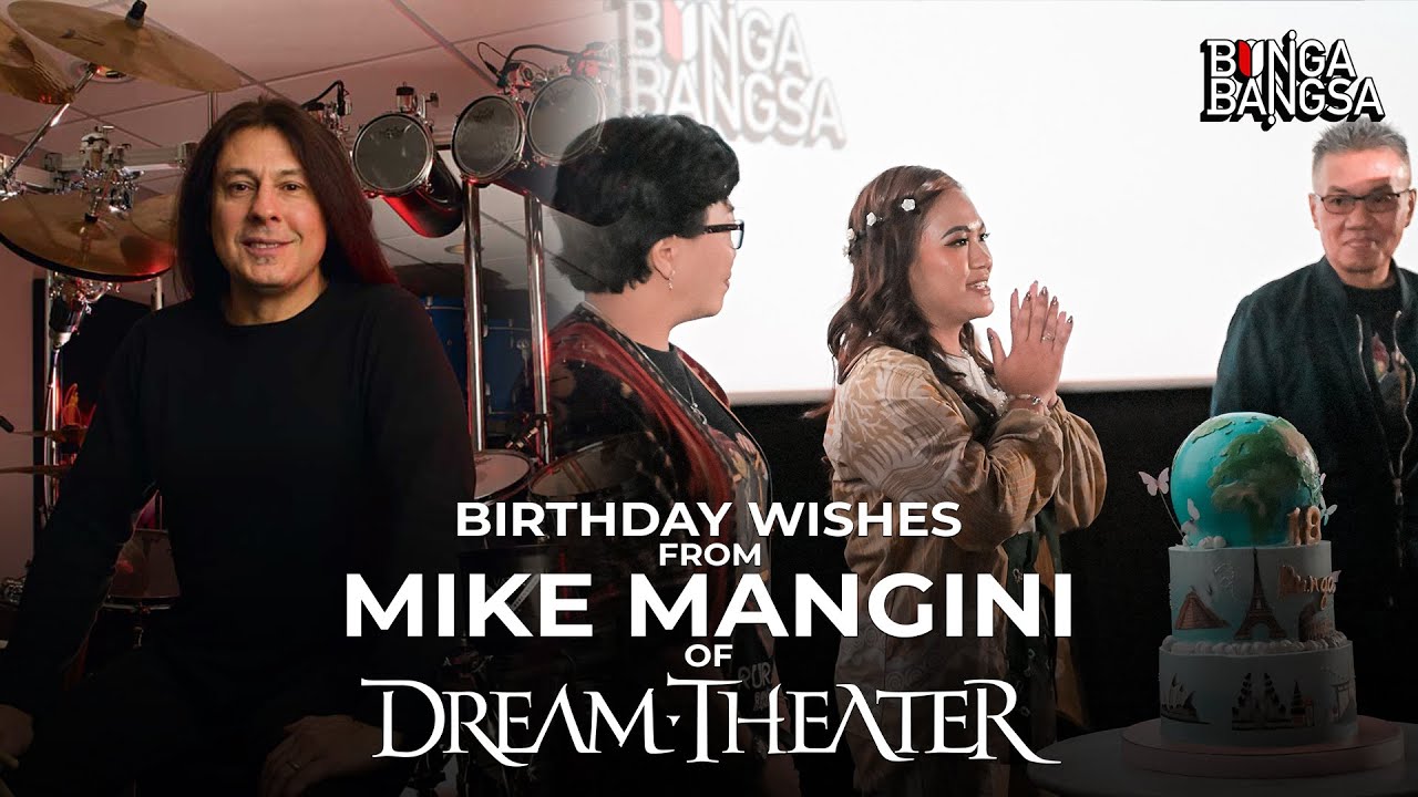Birthday Wishes from Mike Mangini of Dream Theater - YouTube