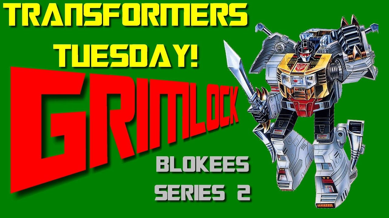 Transformers Tuesday! Blokees Series 2 Figure 7 Grimlock - YouTube