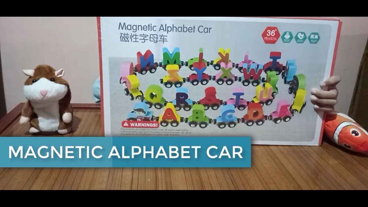 Magnetic Alphabet Car | Toy Car | Fun | Mainan Mobil | Mainan Anak ...