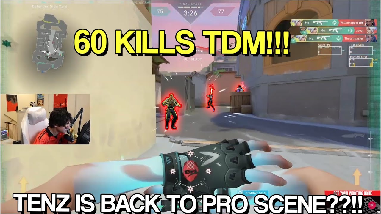SEN Tenz is Back!! 60 KILLS In 10 MINUTES?! - YouTube