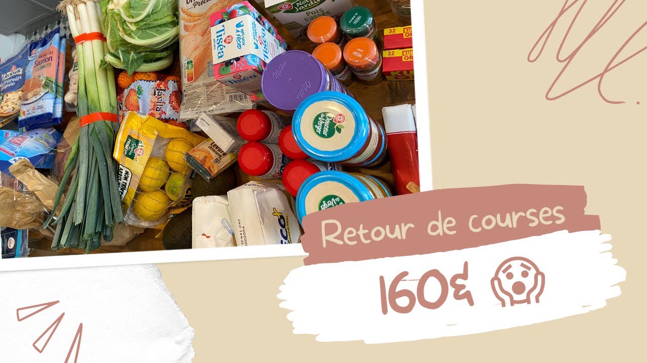 ÉNORME RETOUR DE COURSES - YouTube