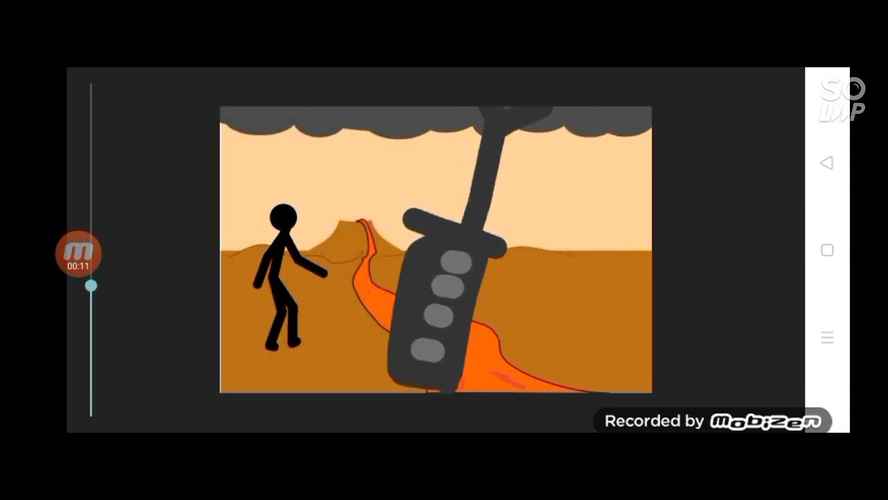 galaxy stickman vs aircraft grey giants - YouTube